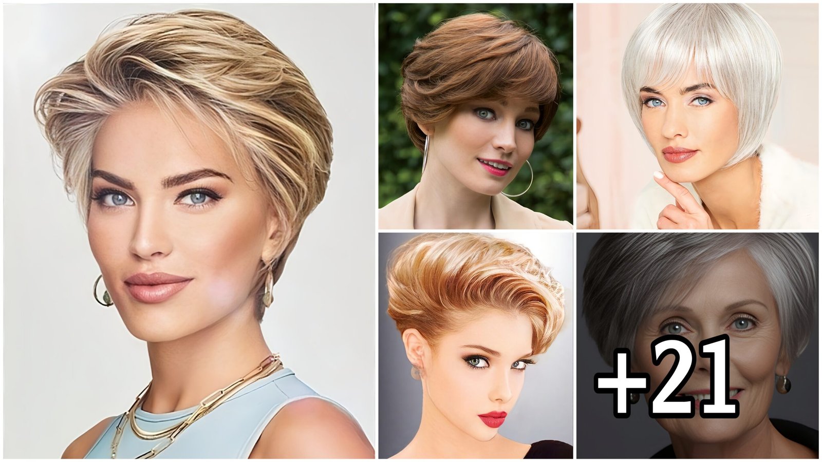 +25 Beautiful Haircuts with Short Hair: Short and Sweet